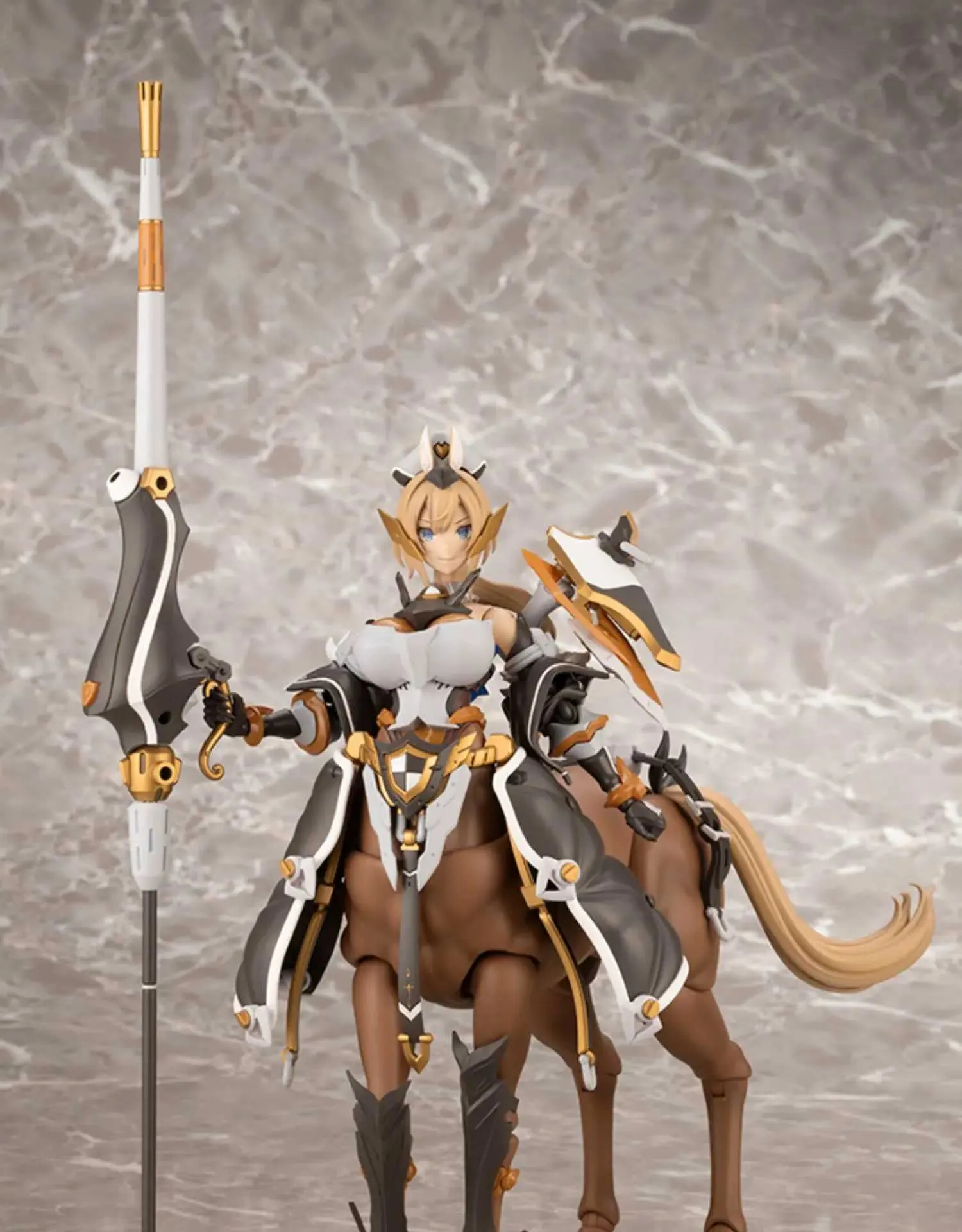 Arca Nadea Style Anime Girl Figurines - Centaur Mobile Suit Garage Kit ...