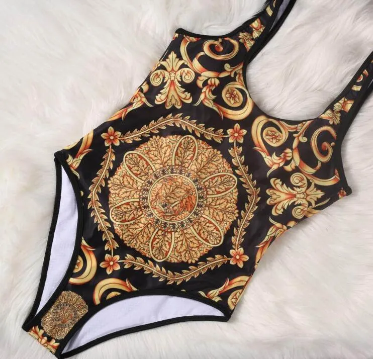 Womens Baroque Swimwear Sets Luxury One Piece & Bikini Suits With Royal ...