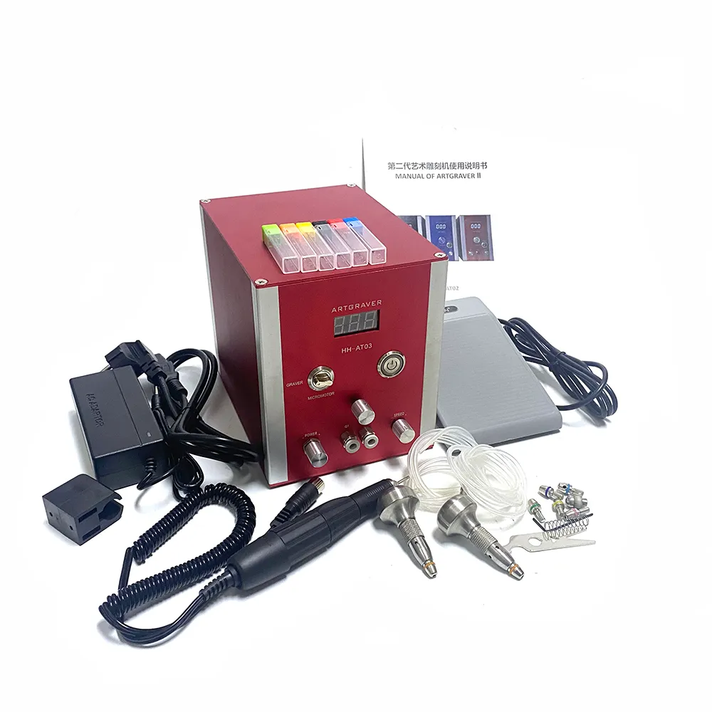 Advanced Jewelry Engraving Machine: Dual Heads Electric Engraver for ...
