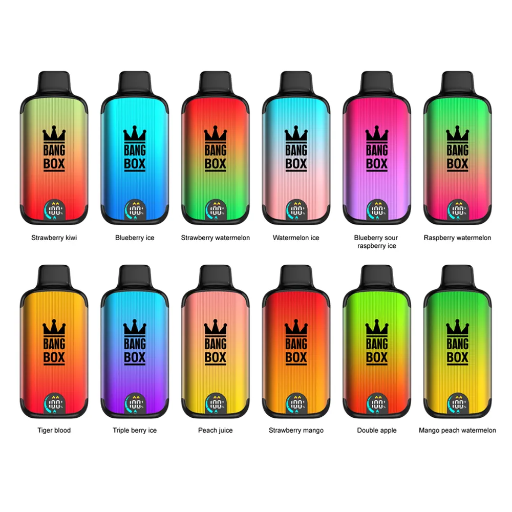 Original Bang BOX 18000 18K Puff 18000 18K Rechargeable Smart Screen ...