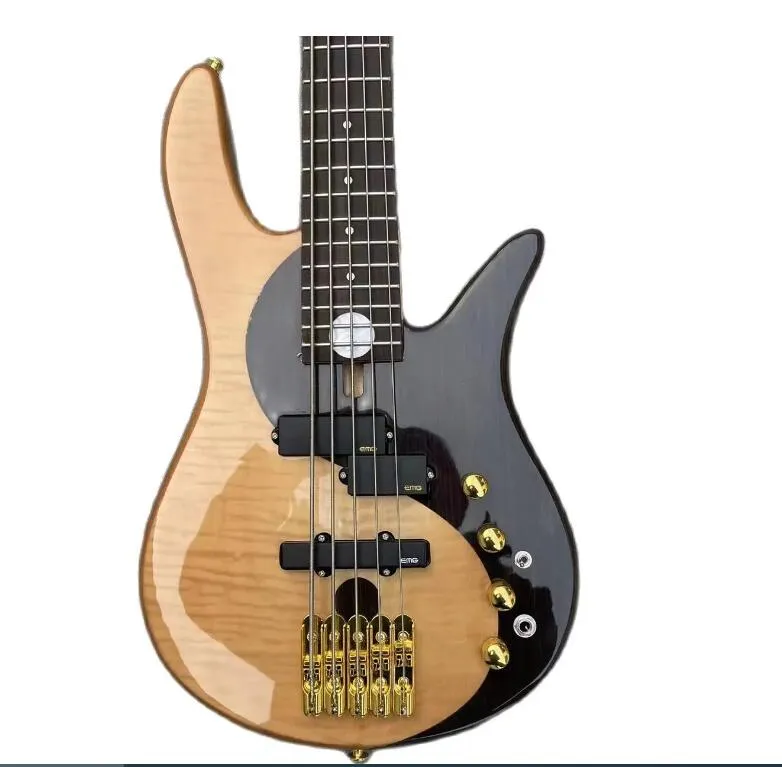 EMG Bass Pick Set: 5 String Butterfly Bass With Split Connection, Yin ...