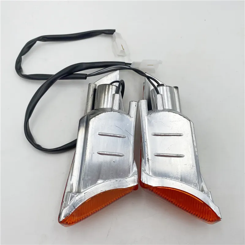 Motorcycle Turn Signals - QS110-A/C Front & Rear Indicator Lights, Left ...