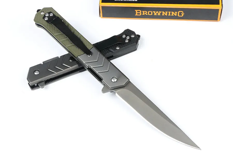 Br A02 Couteau Pliant, Flipper Assisté, Acier À Lame 440c, Poignée De ...