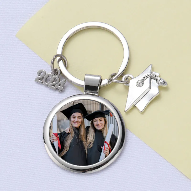 Sublimation Blank Designer Keychain DIY 2024 Graduate Graduation Season ...