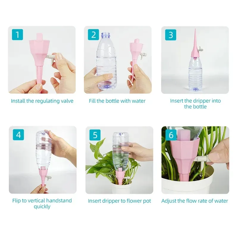 Automatic Drip Cone For Garden Plants Self Watering Spikes With ...