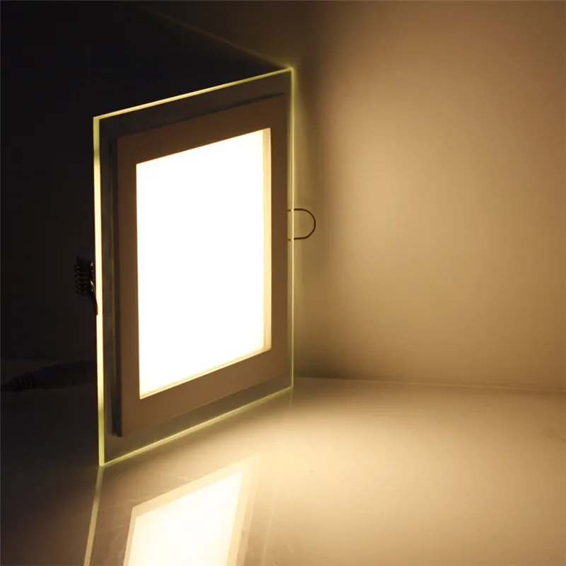 Super Bright 24W LED Glass Panel Light, Ceiling LED Downlight Spot ...