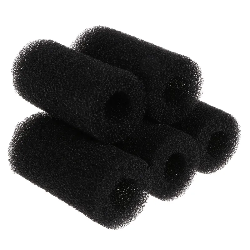 DHgate.com:5-Pack Aquarium Filter Sponge Covers - Black Foam Tank Inlet ...