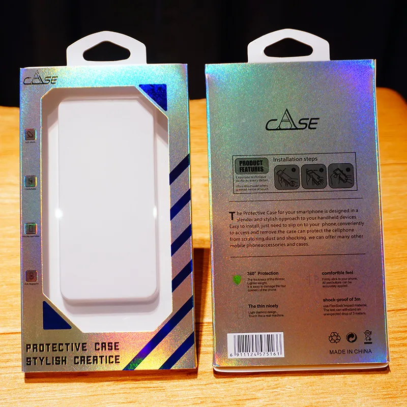 Universal Cell Phone Case Box: 4.7-6.9 Inch Pull Out Blister Packaging ...