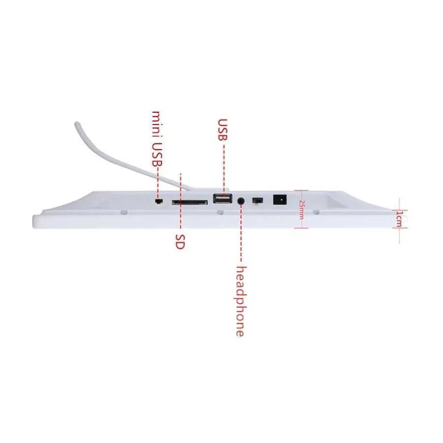 12 Inch HD Digital Photo Frame - Hot Selling Multifunctional Picture ...