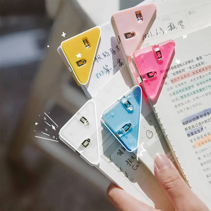Triangle Corner Clips Paper Clip Stationery... From Ddmyhome, $26.66 ...