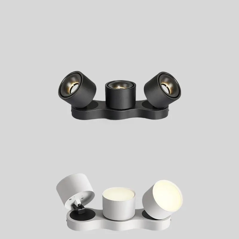 DHgate.com:Foldable Adjustable LED Ceiling Spotlight, Dimmable COB Downlight, Modern Indoor ...