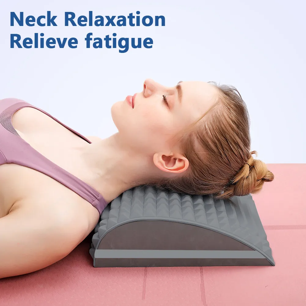 Back Stretcher Pillow: Adjustable Spine Board for Pain Relief, Posture ...