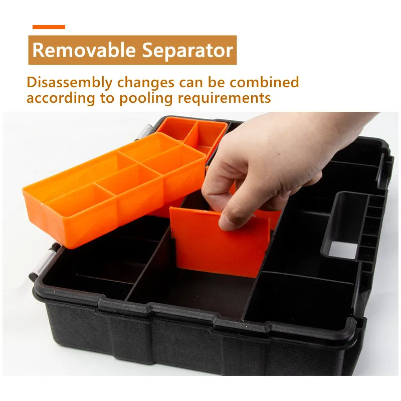Small Tool Box Tools Organizer Portable Plastic Hardware & Parts ...