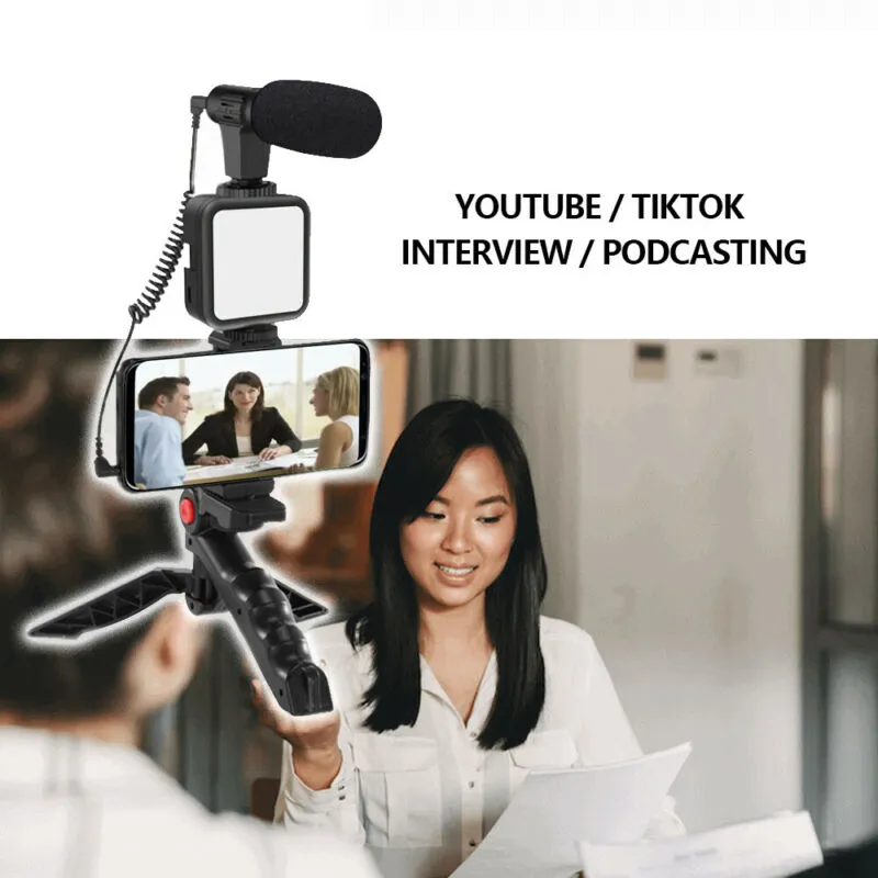 Portable Vlogging Kit Tripod With Bluetooth Remote... From Ddmyday, $79 ...