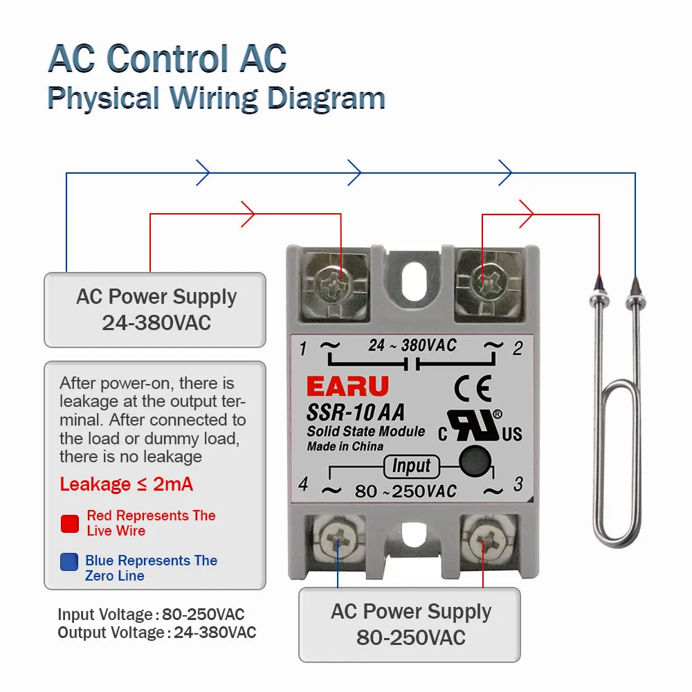 DHgate.com:Solid State Relay 40A Module for PID Temperature Control: SSR-25DA, SSR-40DA, SSR ...