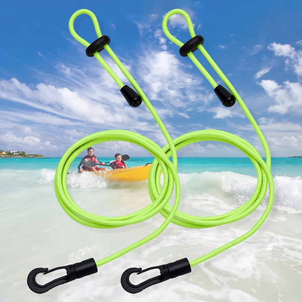 Kayak Paddle Leash Adjustable, Elastic, Anti Lost, Portable Boat ...