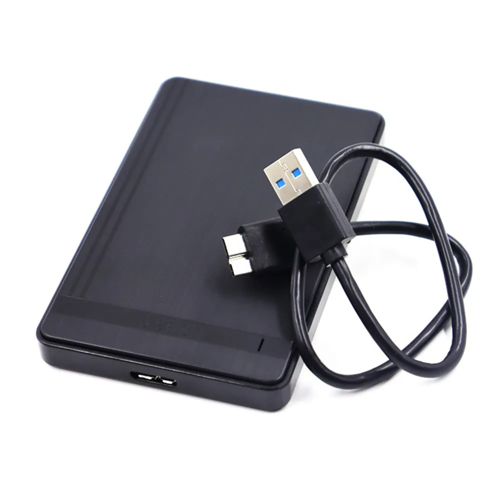 High-Speed USB 3.0 External SSD Enclosure: 2.5 Plug-and-Play Drive Case ...