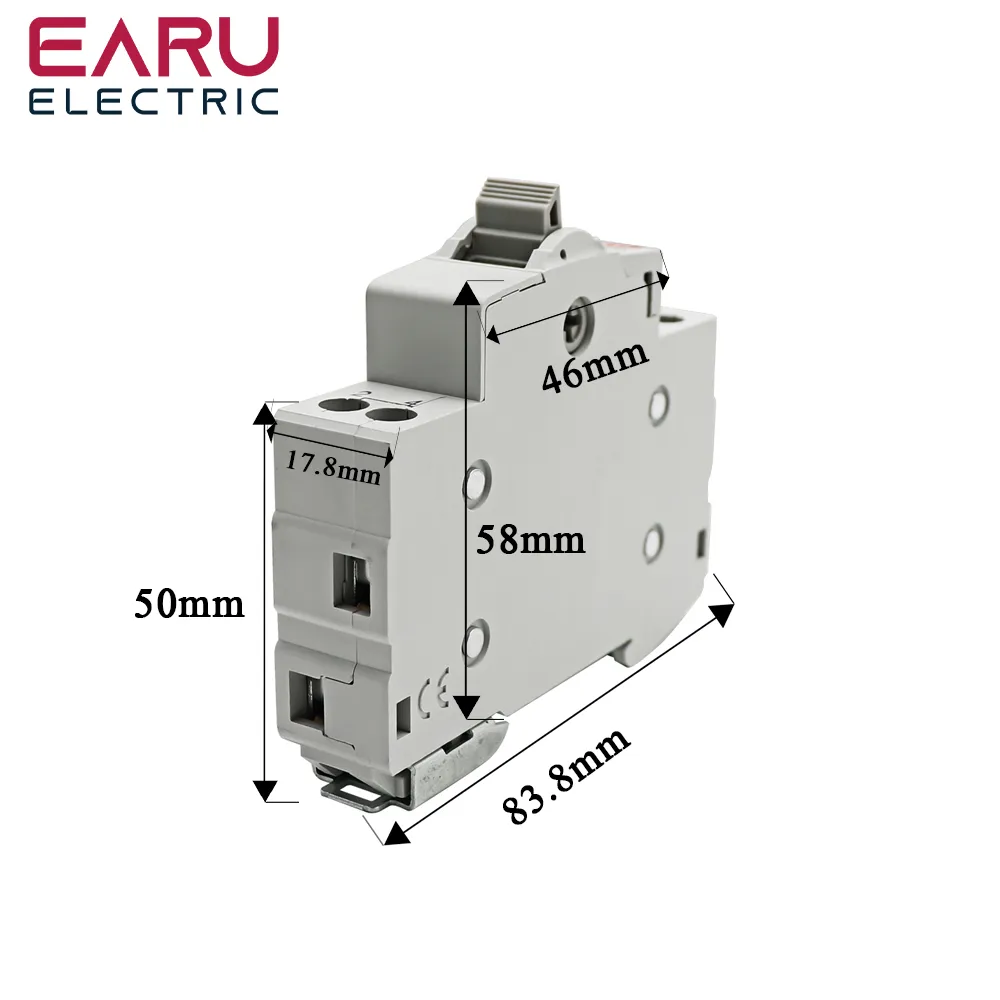 Dual Power Interlock Switch: 1P 40A/63A MTS Breaker Transfer Switch For ...