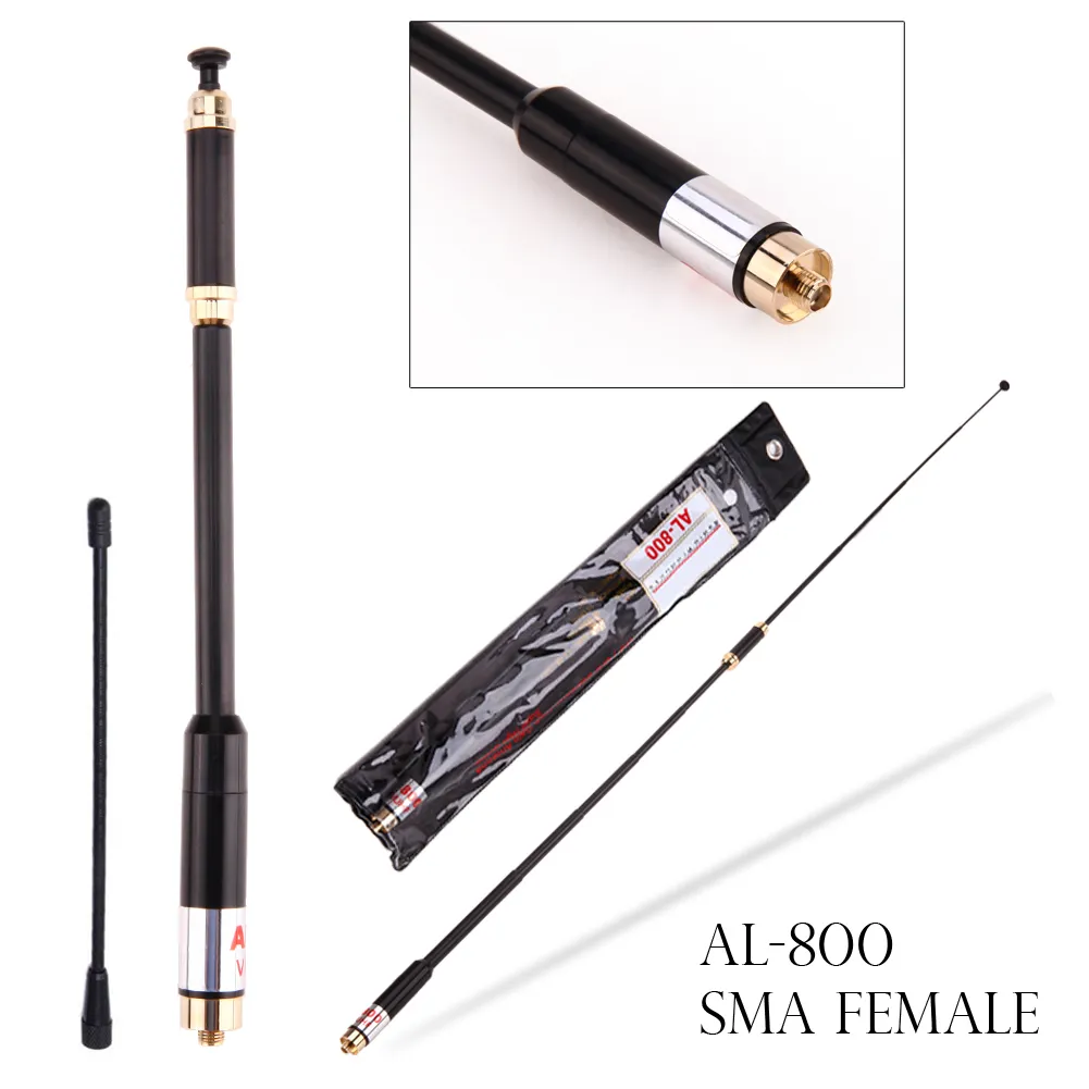 SMA Female Antenna: Premium Dual-Band Telescopic Antenna for Kenwood ...