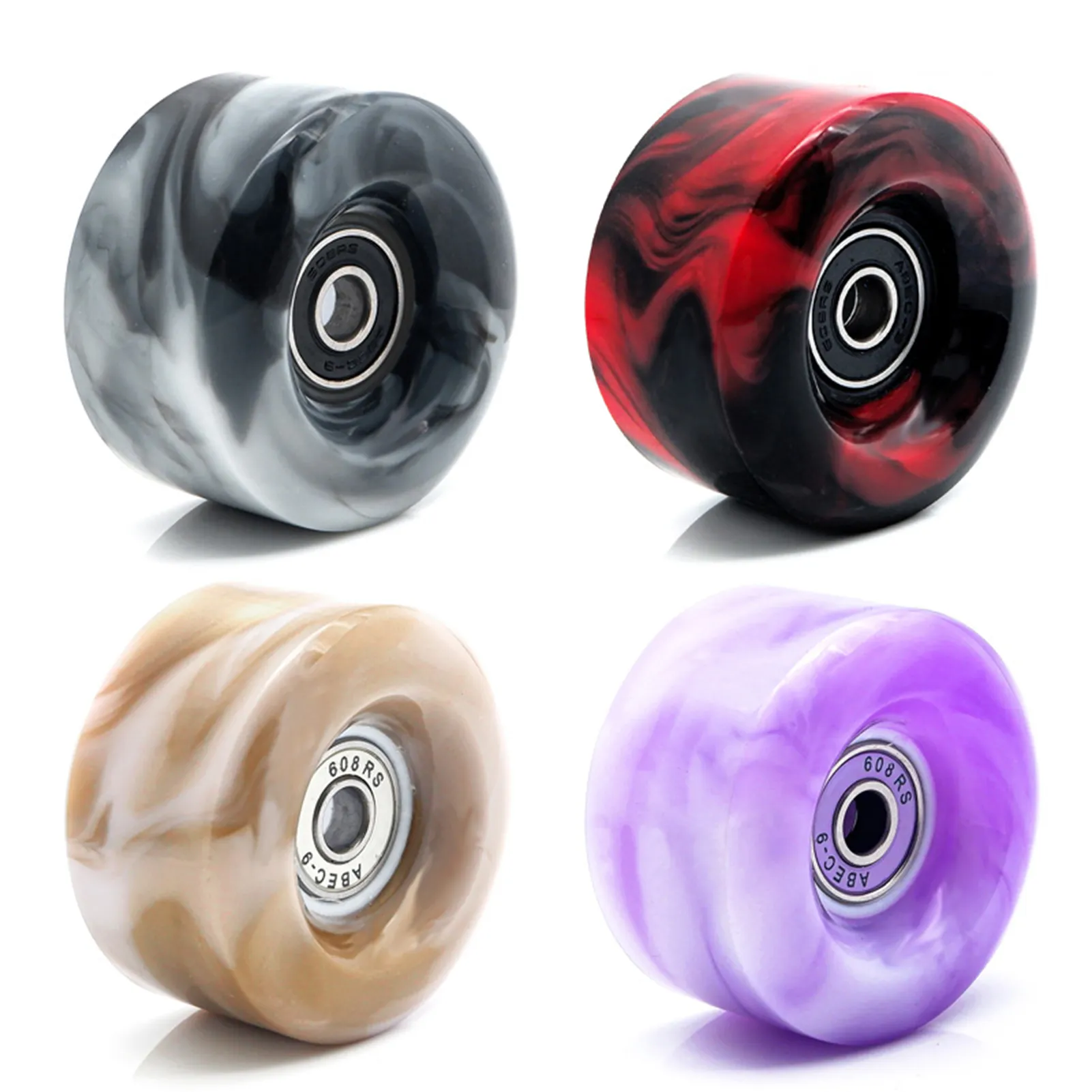 58mmx32mm Inline Speed Skating Roller Wheels, PU Wheels for Adults ...