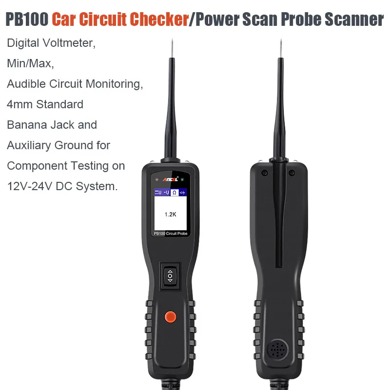 DHgate.com:Ancel PB100 Circuit Tester Power Probe Scanner - Diagnose ...