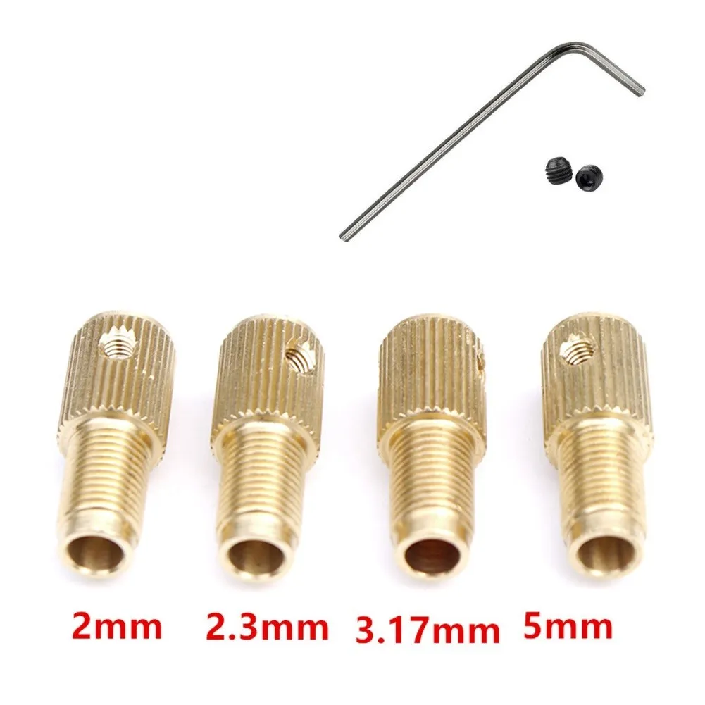 L-Shaped Mini Brass Drill Clamp Chuck Connecting Rod Set for Power ...