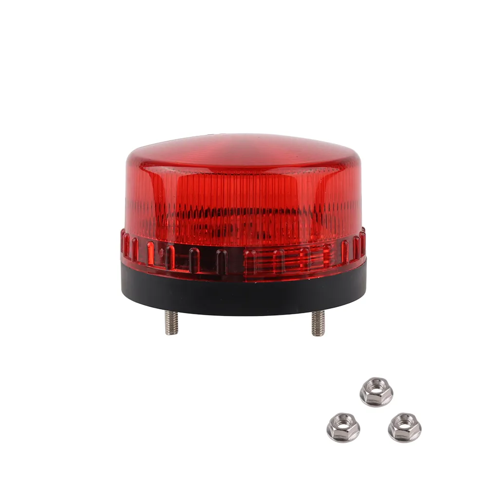 24V LED Strobe Warning Lights Flashing Strobe Light Alarm For Security ...