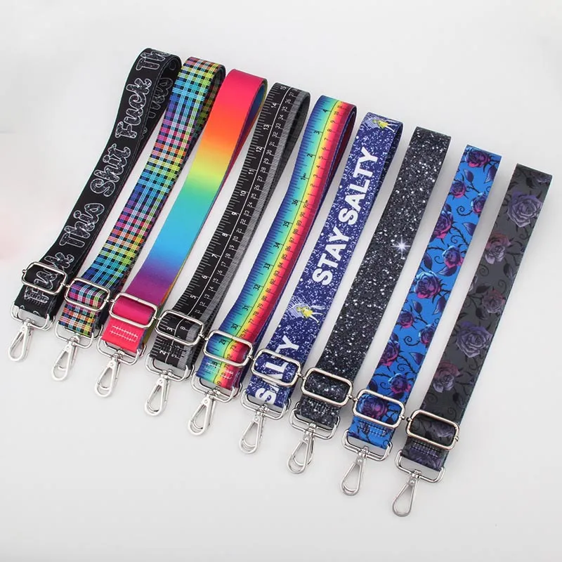 DIY Bag Part Adjustable Shoulder Straps For Handbag Crossbody Colorful ...