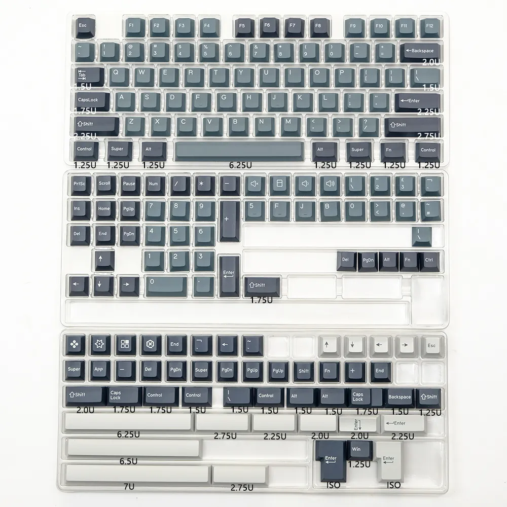 Double Shot ISO GMK Apollo Keycaps: PBT Dye Subbed... From Ddmyapr, $54 ...