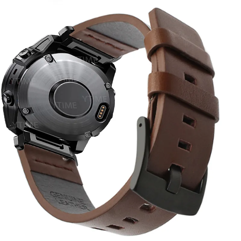 DHgate.com:Genuine Leather Band Compatible with Garmin Fenix 7X 6X Pro ...
