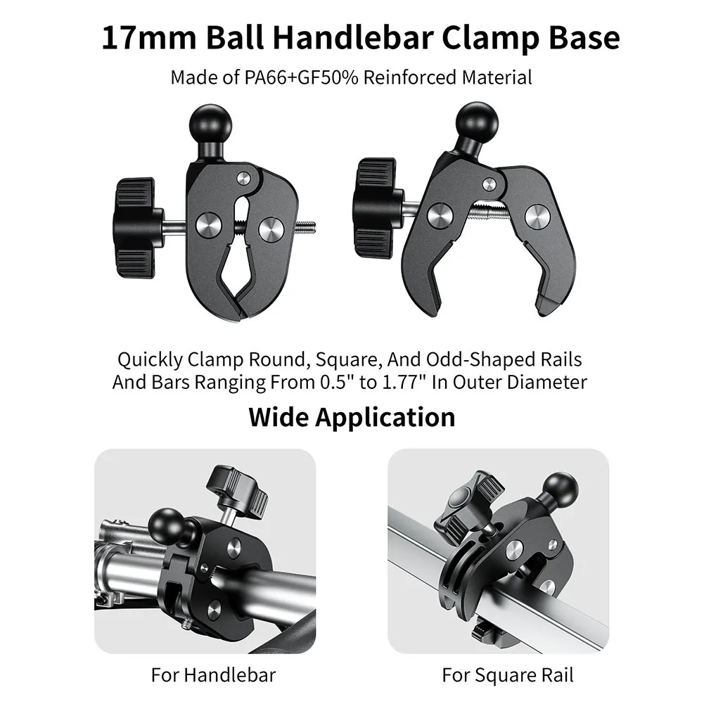 Aluminum Alloy Ball Head Trrs Adapter For Motorcycle... From Ddmylucky ...