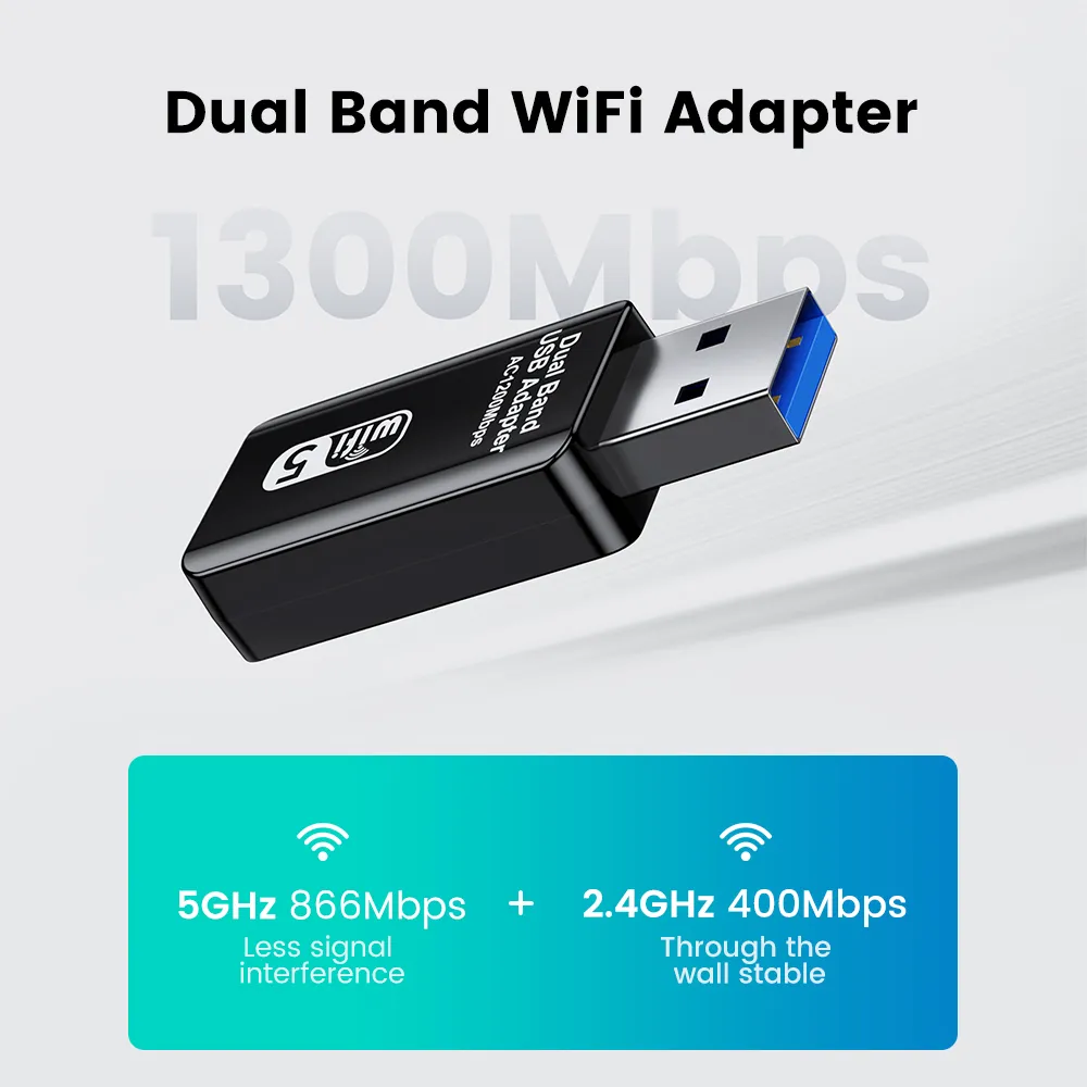 DHgate.com:5ghz Wifi Adapter Wi-fi Usb 3.0 Adapter Wi fi Antenna ...