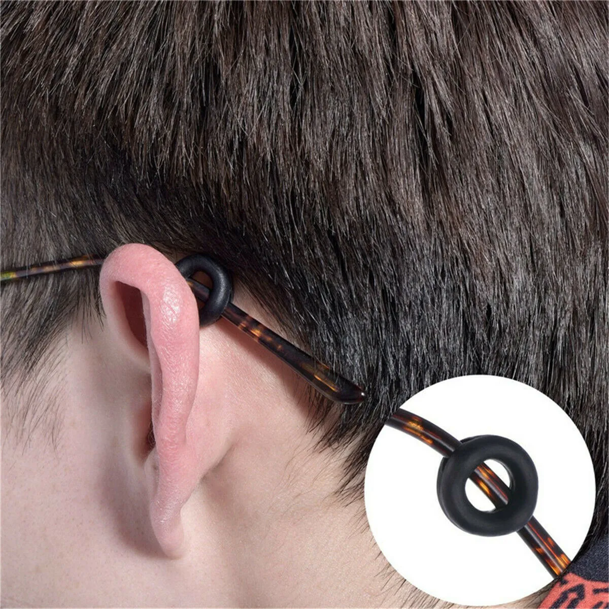 DHgate.com:Silicone Anti-Slip Eyeglass Ear Hooks (40/20 Pcs) - Secure ...