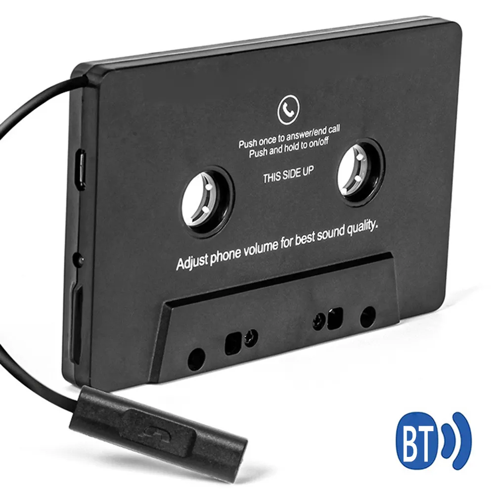 Bluetooth 5.0 Car Tape Converter With AUX Usb To Aux Adapter For IPhone And Android Universal Audio Stereo Cassette Player From Ddmyfeb 15.42 DHgate.Com