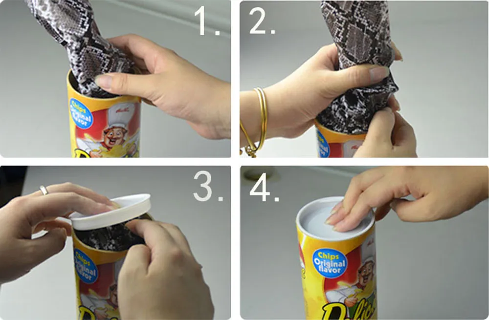 Fun Halloween Snake Tricks Potato Chips And Best Kitchen Trash Can For ...