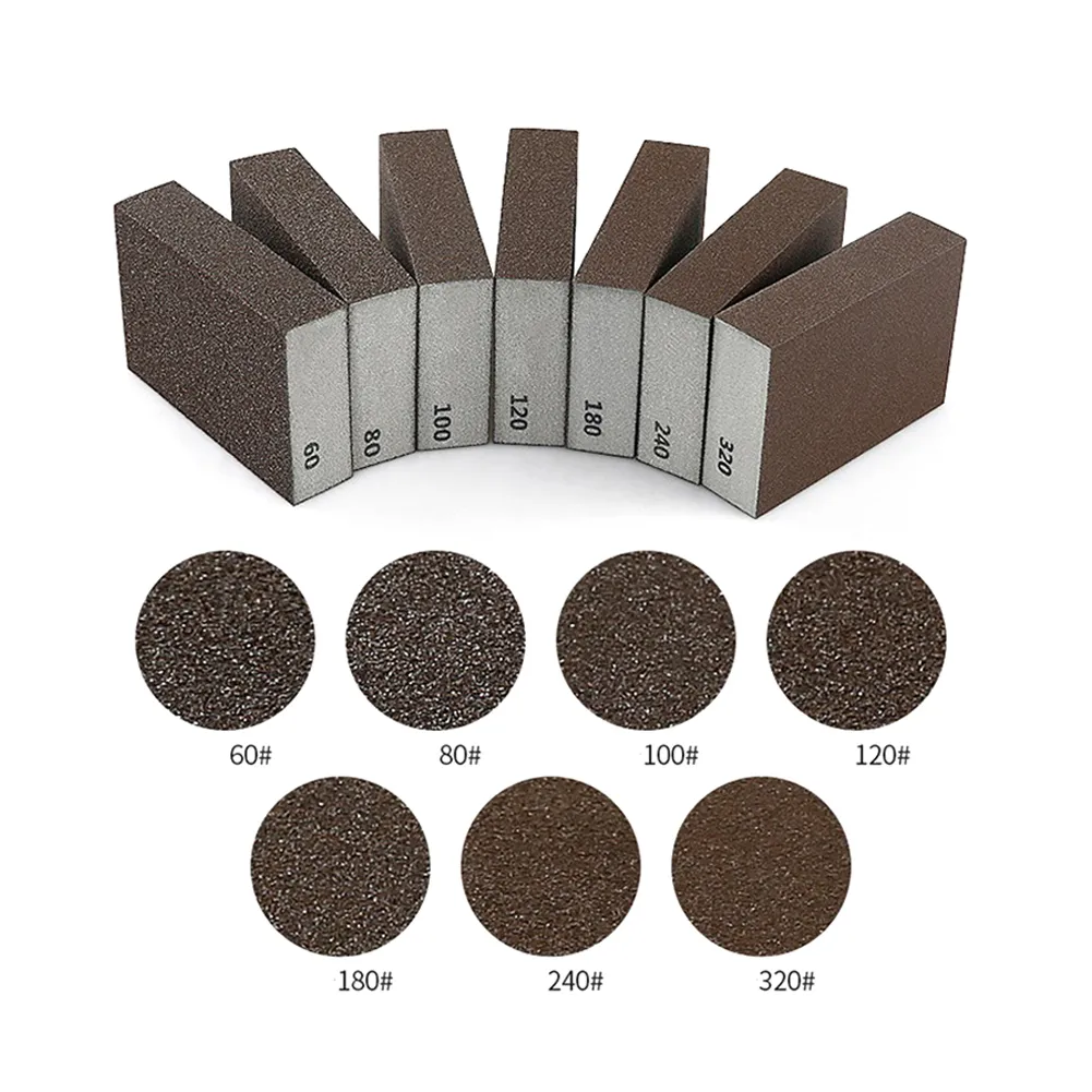 Grit 60 320# Wall Grinding Sponge Sand Block Sandpaper Polished Sand ...