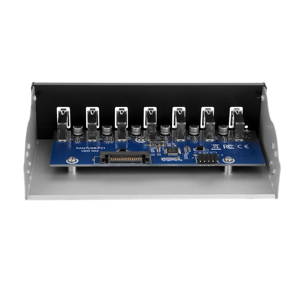 Front Panel Side Insert 9 Pin To 7 Ports HUB USB 2025... From ...