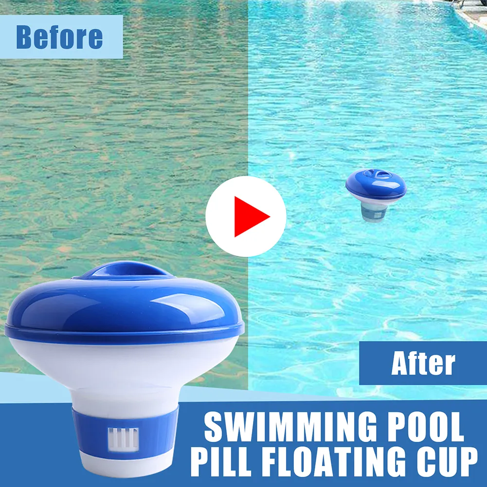 Pool Chlorine Floater Dispenser for Sanitizing Swimming Pools and Spas ...