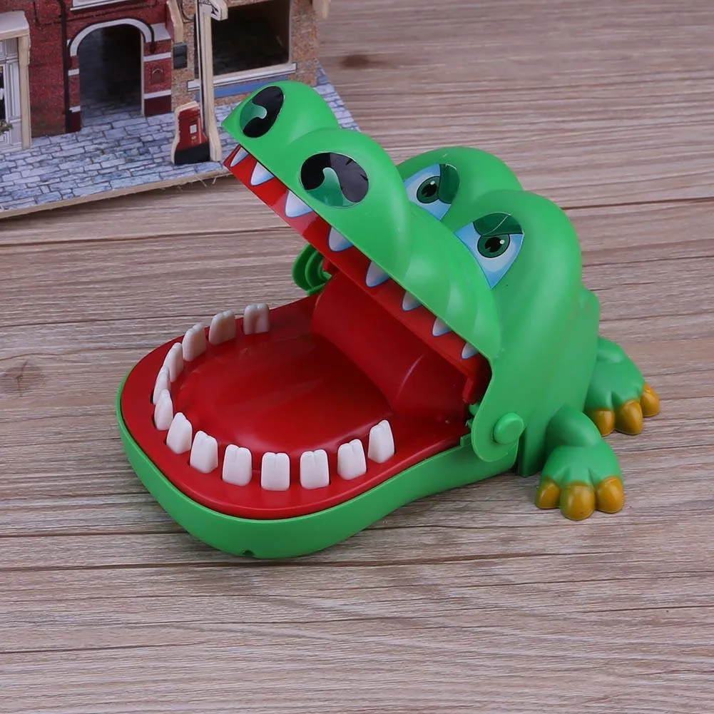 Funny Alligator Dentists Bite Finger Game - Interactive Gag Toy with ...