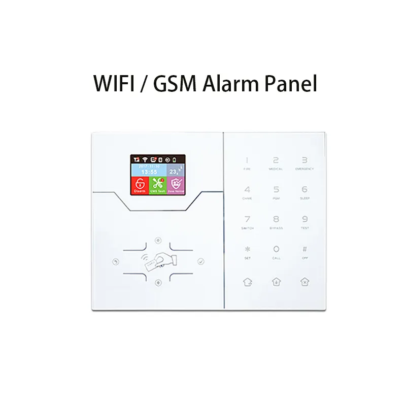 DHgate.com:Focus WiFi GSM Alarm Panel: 85dB Sound, APP Control, 433MHz ...
