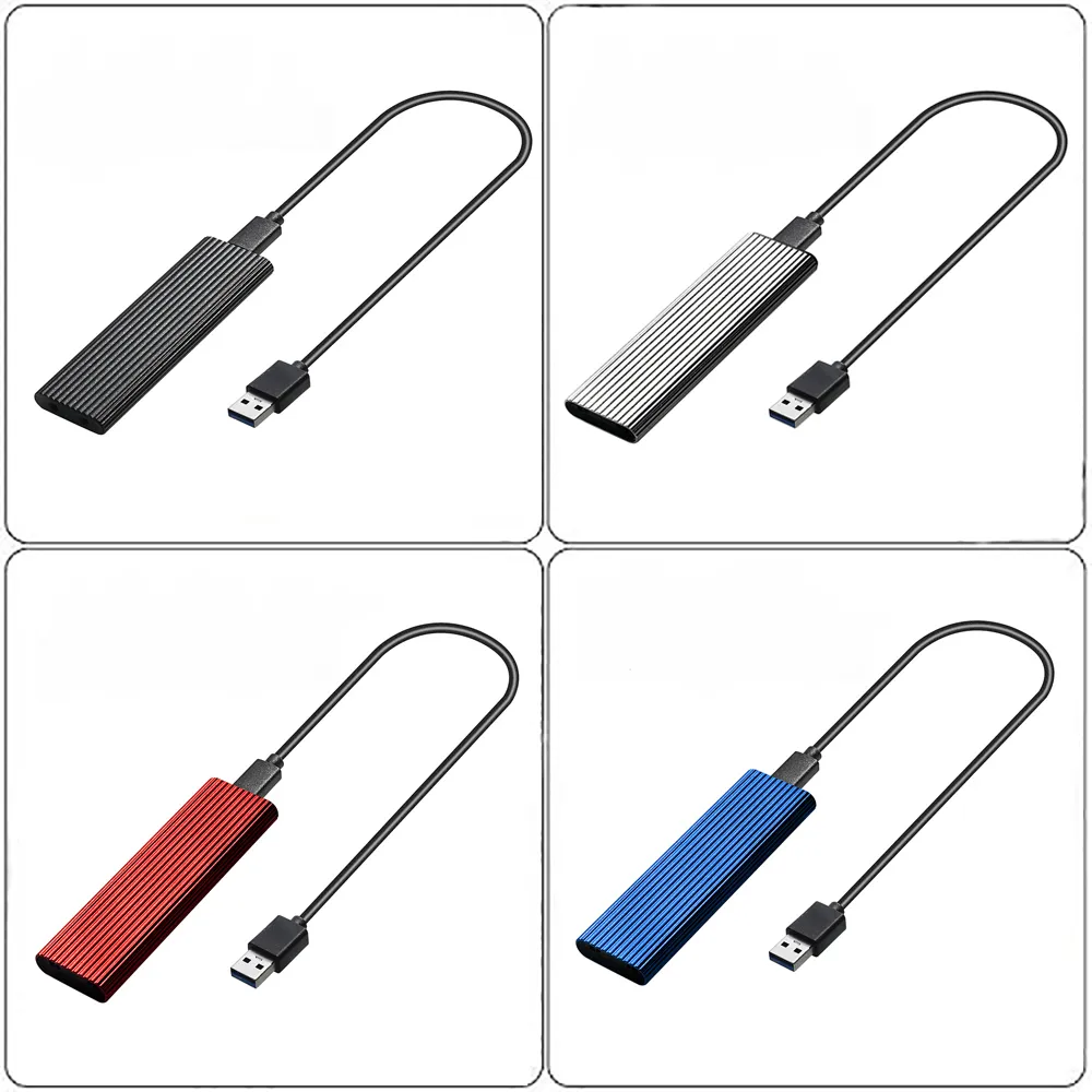 DHgate.com:Capacity Aluminum M.2 NVMe SATA External SSD Enclosure ...