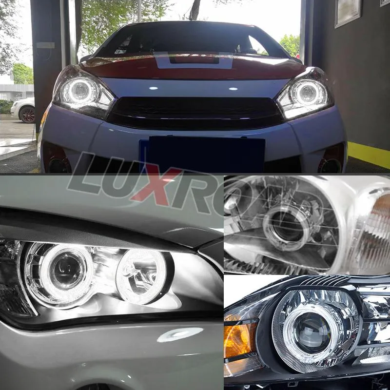 2.5" Bi-LED bifocal lens for Headlights, Cars, Motorcycles - Angle Eyes ...