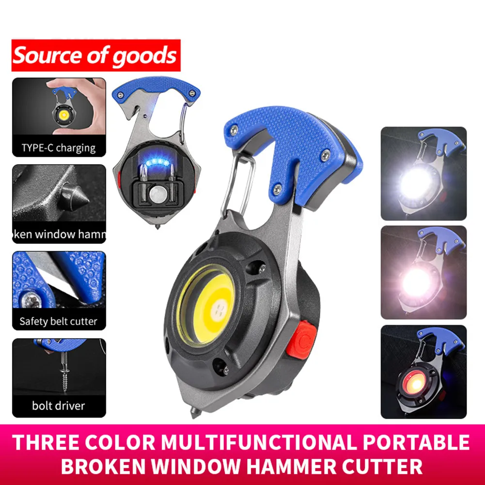 LED Micro Flashlight Pocket Keychain Flashlights USB Rechargeable Torch ...