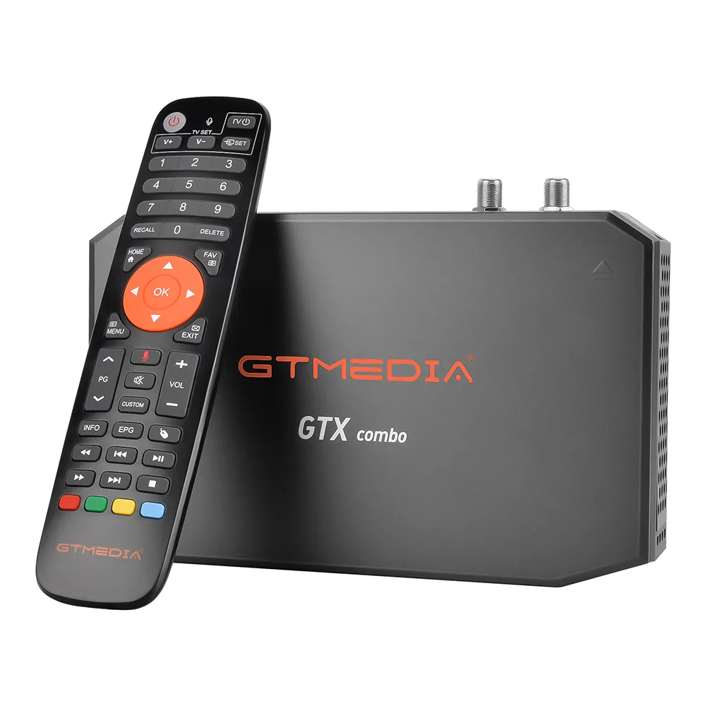 GTmedia GTX COMBO 8K UHD Android TV Box, 4K H.265 Smart TV Box DVB-S/S2 ...