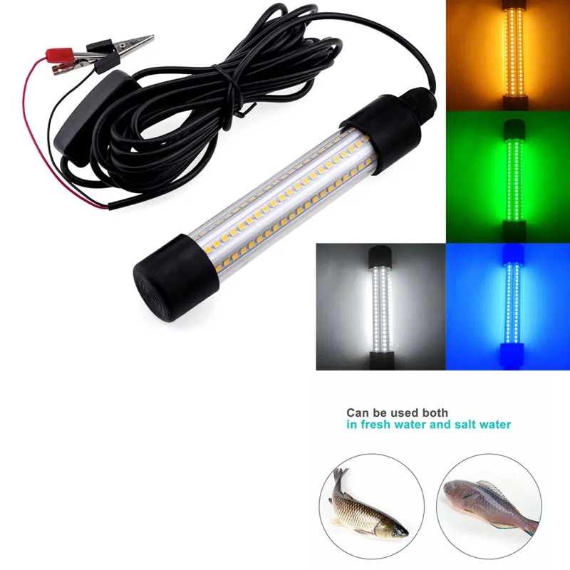 DHgate.com:Underwater LED Fishing Light, 5M 1200LM Submersible Lure ...