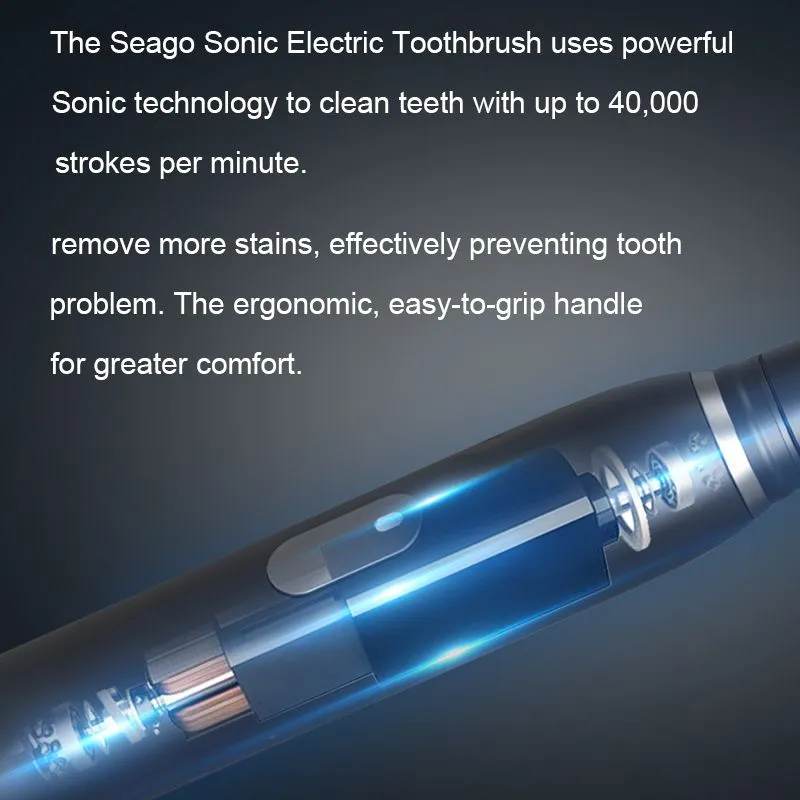 DHgate.com:SEAGO SG551 Electric Toothbrush: Rechargeable Sonic ...