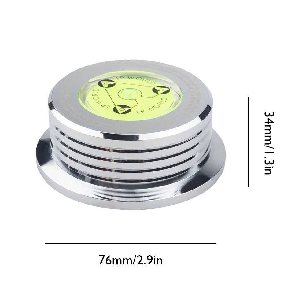 50Hz Vinyl Record Player Disc Turntable Stabilizer With Level Turntable ...