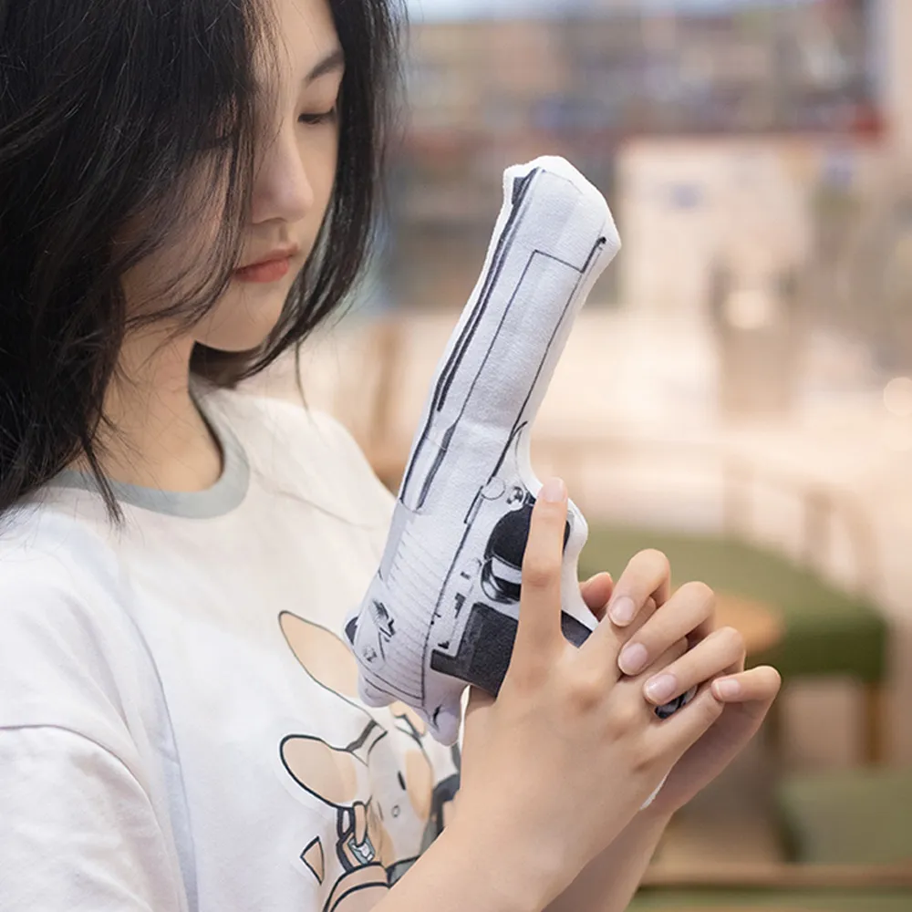 PUBG Plush Gun Toy & Soft Airdrop Box Pillow for Kids' Room Decor from ...