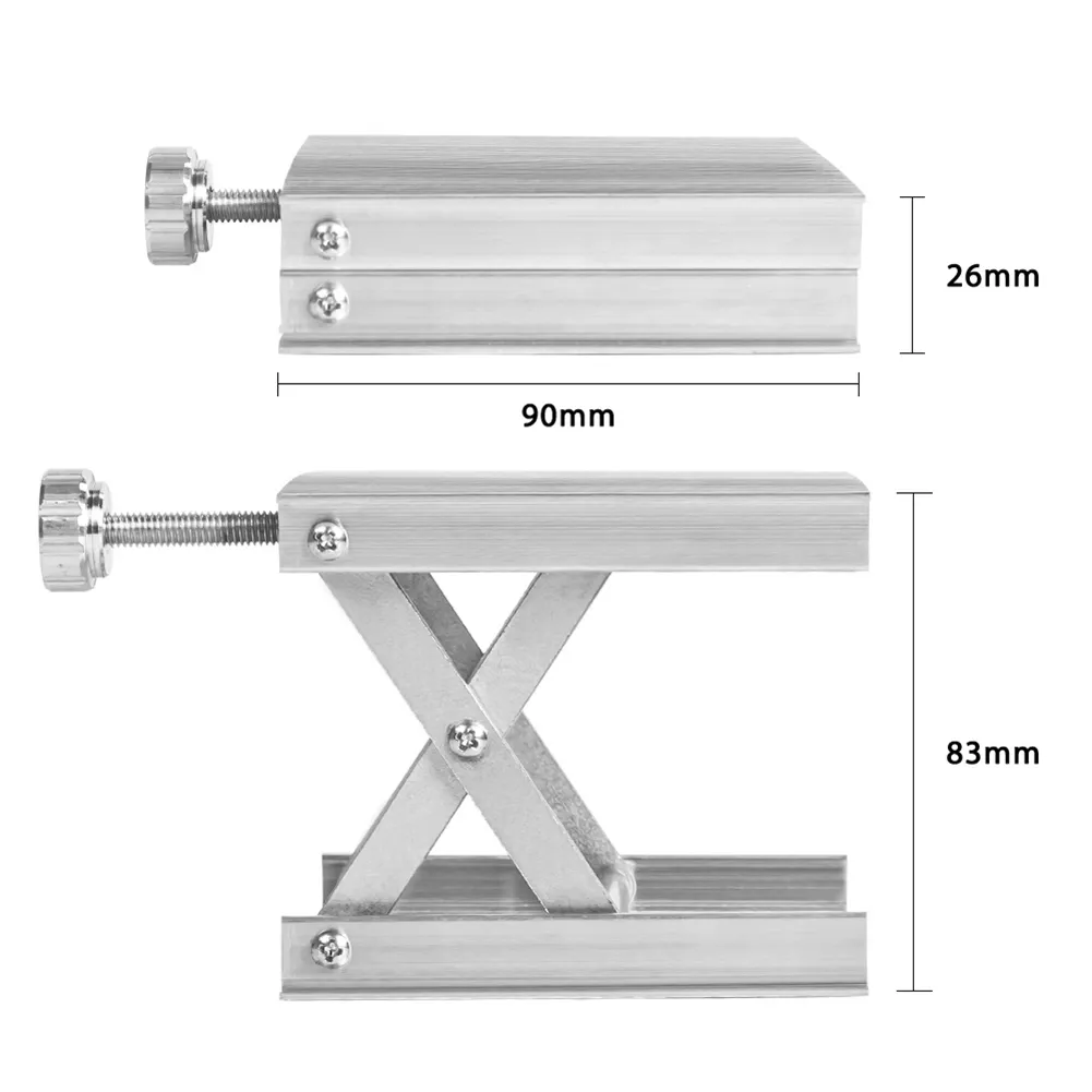 Adjustable Height Router Lifter Platform Lab Experiment Plate Table ...