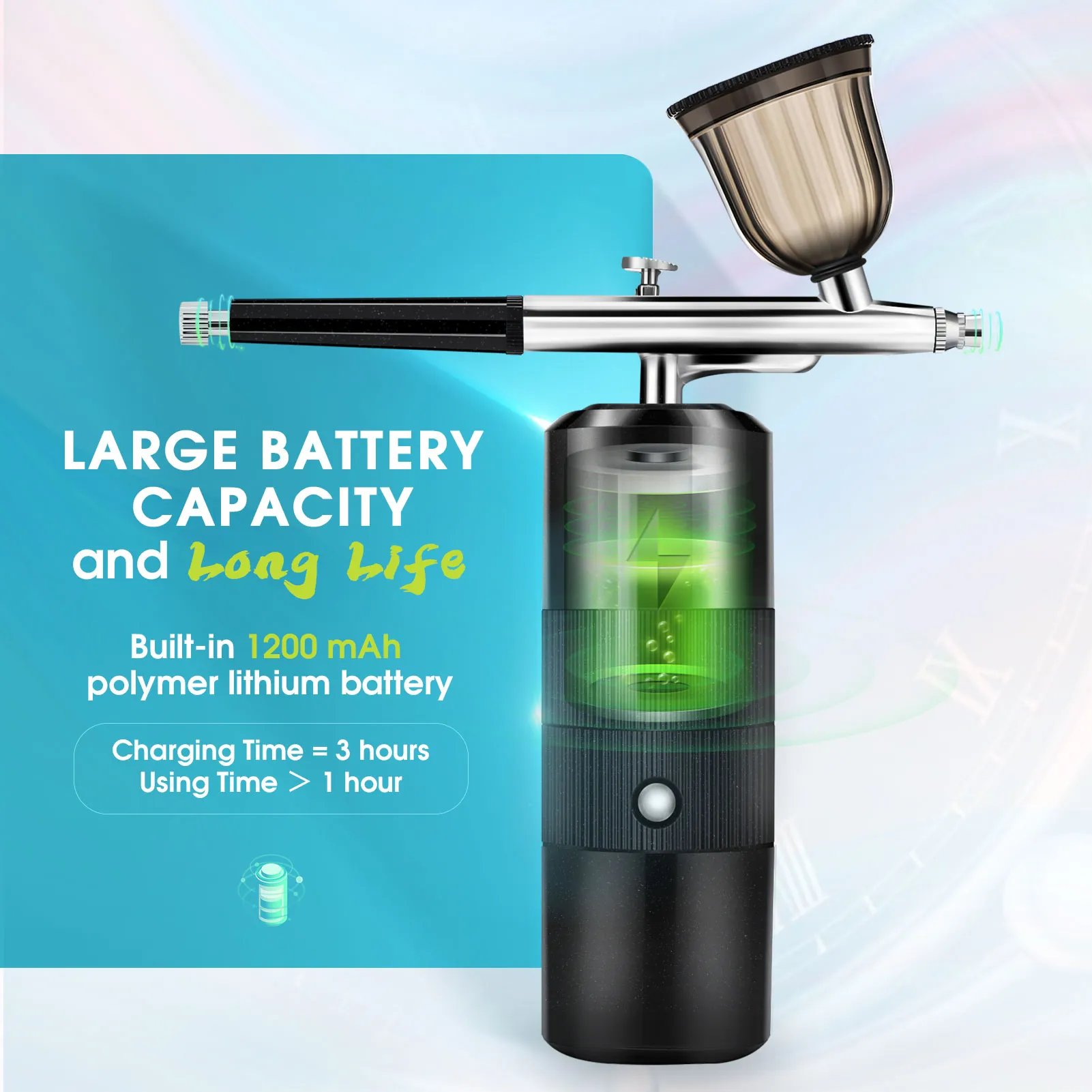 DHgate.com:Portable Mini Air Compressor Kit: Cordless Airbrush ...